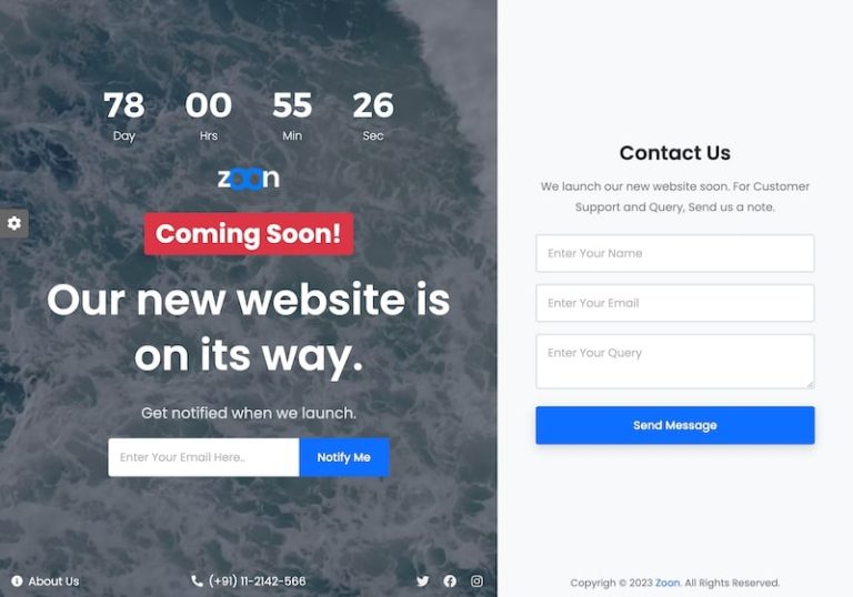 25 Best Coming Soon HTML Templates for Free Download and Premium ...